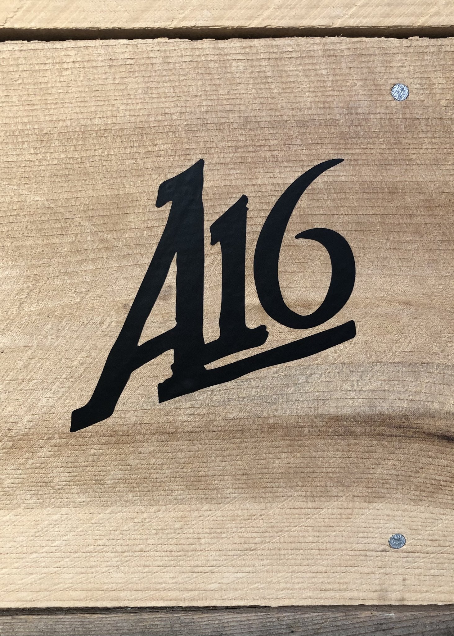 Sticker - A16 Vinyl Decal BLACK – Adventure 16